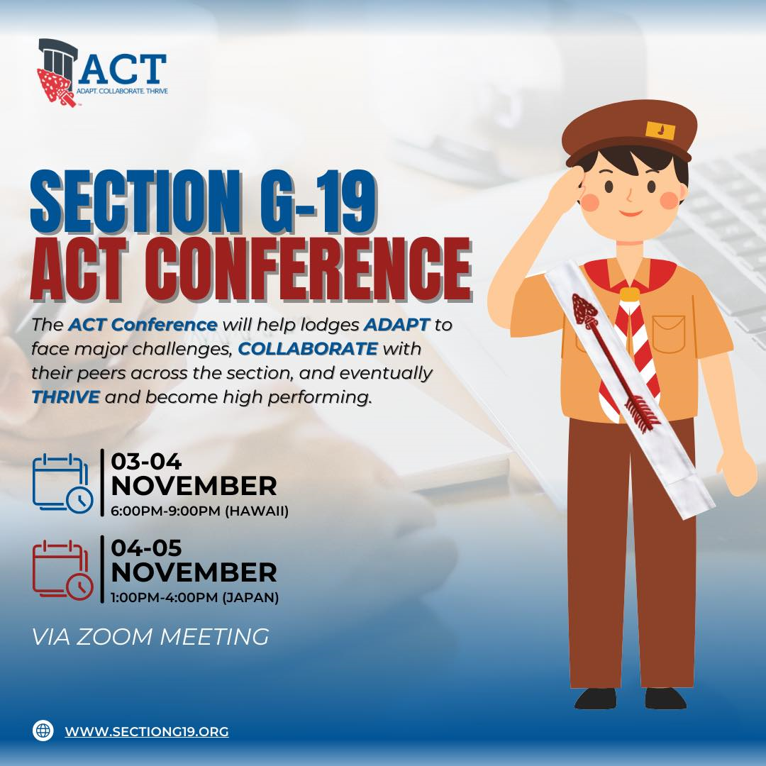 Section G19 ACT Conference 2023 – Section G19